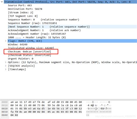 Linux C语言实现tcpip的checksum校验和计算linux Tcp Checksum Csdn博客