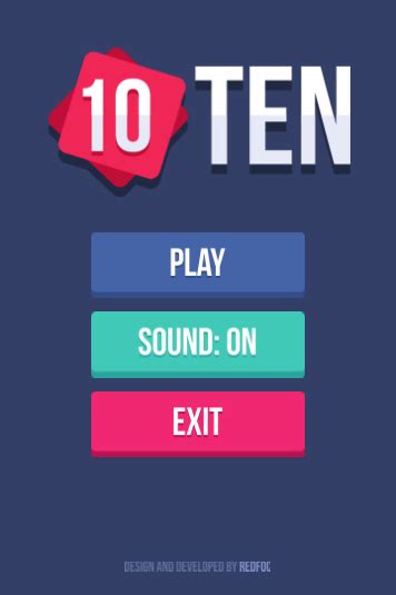 Ten 10 Html5 Puzzle Game Construct 23 By Redfoc Codecanyon