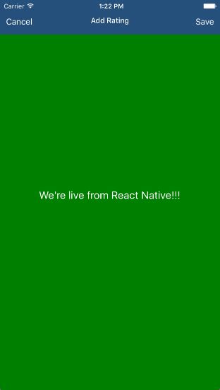 React Native Tutorial Integrating In An Existing App Kodeco