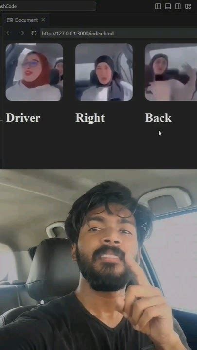 😱🤣 കാർ ഇടിച്ചു html css trending youtube