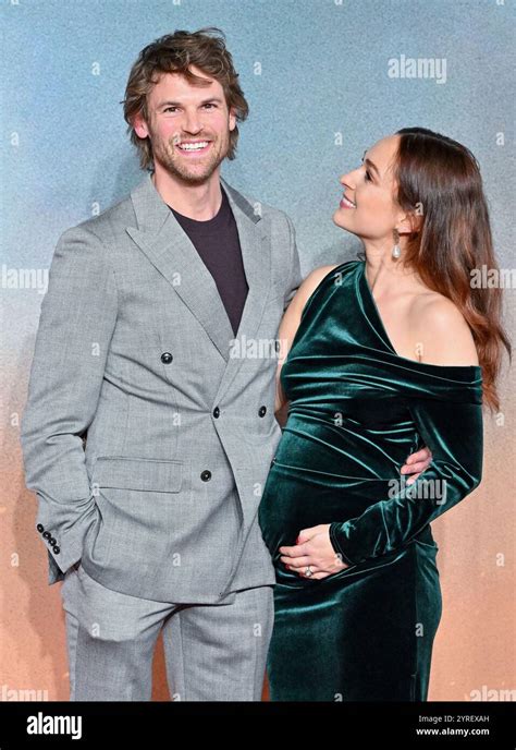 London Uk 03rd Dec 2024 Benjamin Wainwright And Phoebe Sparrow Attend The Uk Premiere Of The