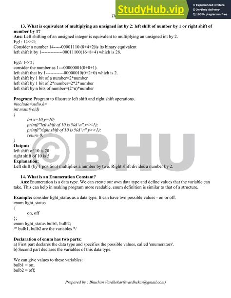 Advanced C Programming Notes Pdf