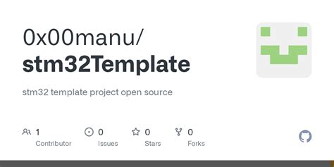 Github 0x00manustm32template Stm32 Template Project Open Source