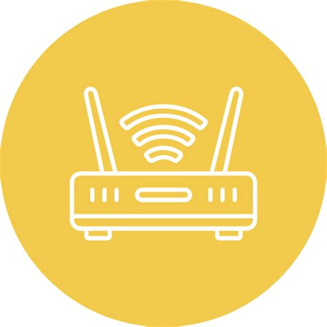 Wifi Router Generic Color Fill Icon