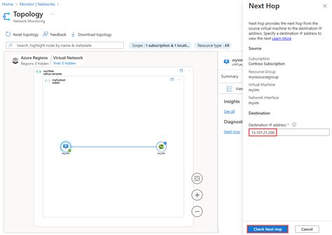 网络见解拓扑（预览版） Microsoft Learn