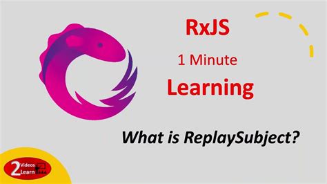 Rxjs 1 Minute Learning What Is Replaysubject Episode 10 Youtube