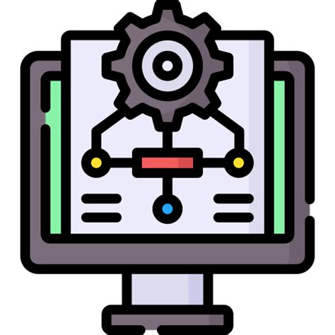 Algorithm Special Lineal Color Icon