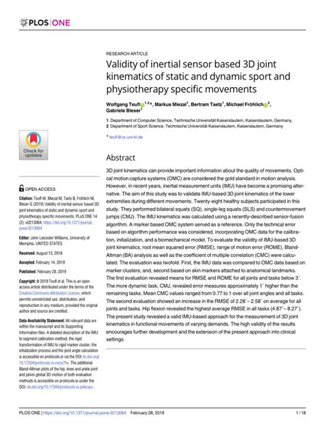 validity of inertial sensor based 3d joint pdf anatomical terms of
