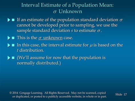6 Interval Estimation Pptx Physics Science