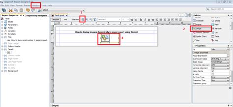 How To Display Images Dynamically In Jasper Report Using Ireport
