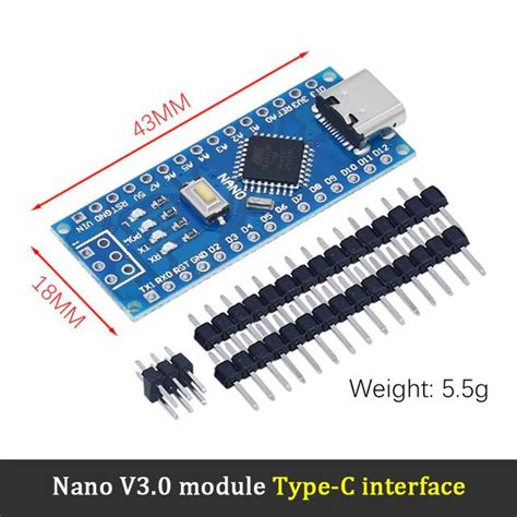 Arduino Nano V3 0 Ch340g Atmega328 Type C Ims Ua