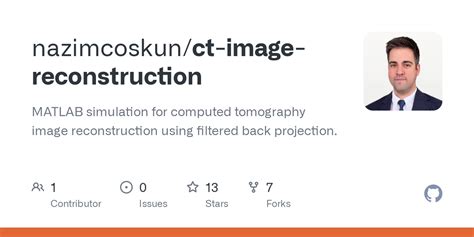 GitHub Nazimcoskun Ct Image Reconstruction MATLAB Simulation For Computed Tomography Image