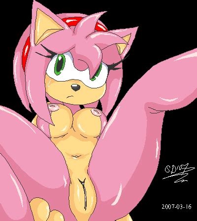 Xbooru Amy Rose Sega Sonic Series Sonic Team Sonicdash