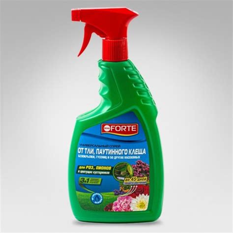 Bona Forte Спрей ОТ ТЛИ, ПАУТИННОГО КЛЕЩА и других 50 видов насек ...