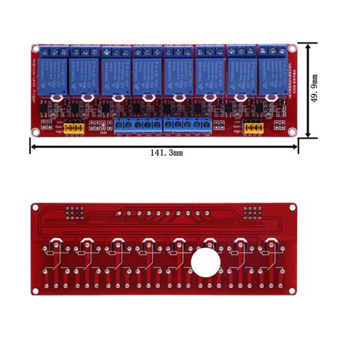 Modul De Comanda Cu 8 Relee La 5v Cu Optocuplor Pentru Arduino Emag Ro