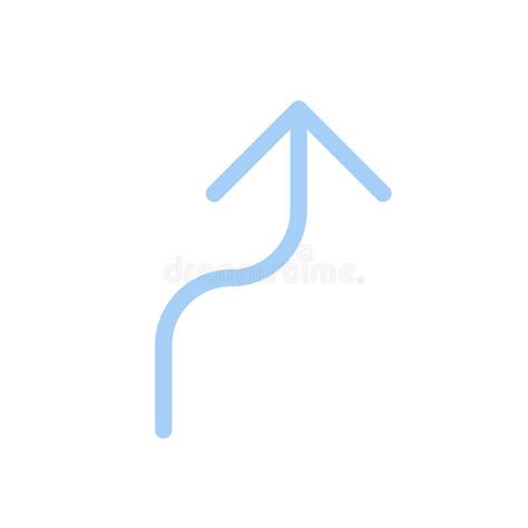 Right Reverse Turn Flat Color Ui Icon Stock Vector Illustration Of Travel Transport 264057346