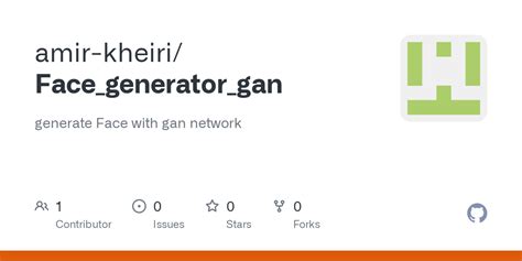 Github Amir Kheiri Face Generator Gan Generate Face With Gan Network