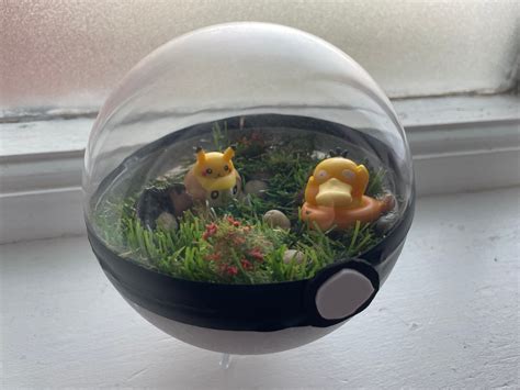 Pokémon Rowlett Pikachu And Psyduck Poncho 3d Acrylic Display Etsy