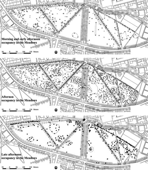 Patterns Of Spatial Occupancy In The Meadows Edinburgh Specified Download Scientific Diagram
