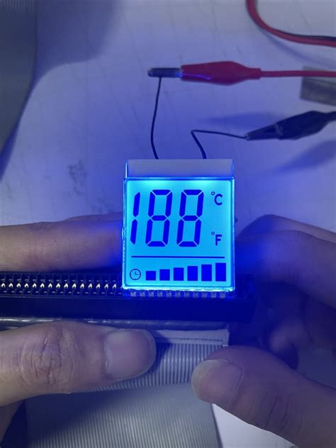 positive digit fstn screen 6 o clock custom transmissive lcd display tn
