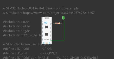 Stm32 On Wokwi Online Esp32 Stm32 Arduino Simulator