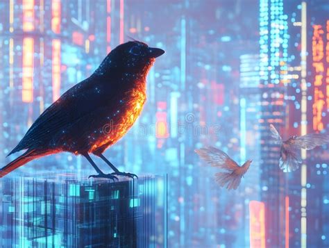 Futuristic Augmented Reality Bird Watching Experience With Holographic