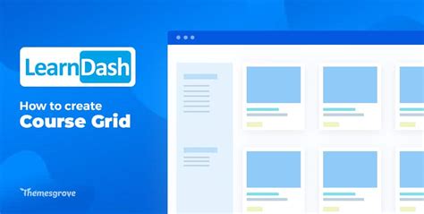 how to create learndash course grid by a few clicks