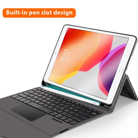 Best Built In Touchpad Keyboard Case For Ipad Air 4 Pro 11 For Samsung Tab S7 S6 Lite