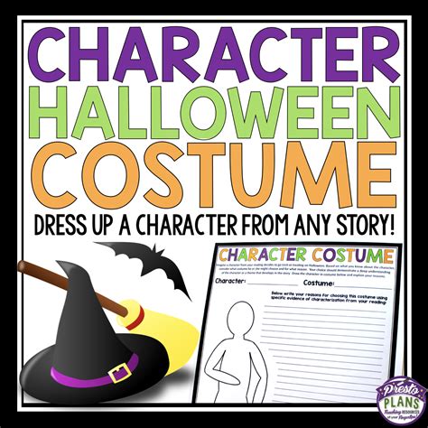 Halloween Character Costume Assignment