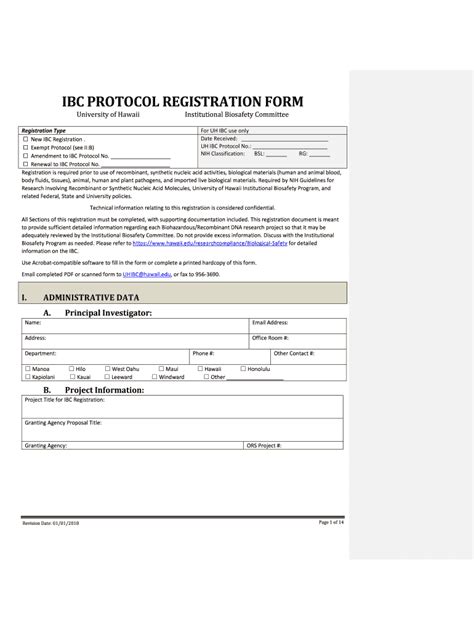 Fillable Online Ibc Protocol Registration Form Fax Email Print Pdffiller