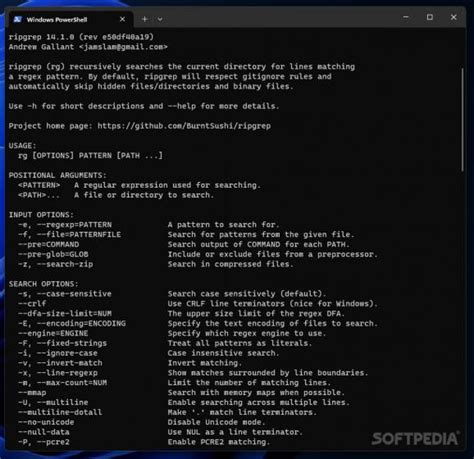 Ripgrep Download Softpedia