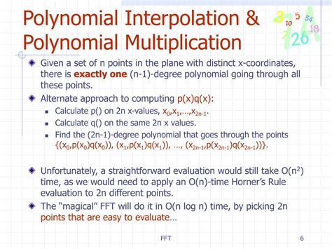 PPT The Fast Fourier Transform PowerPoint Presentation Free Download ID
