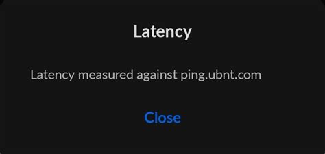Is It Possible To Chengd The Ping Sever Either In The GUI Or Via SSH R Ubiquiti