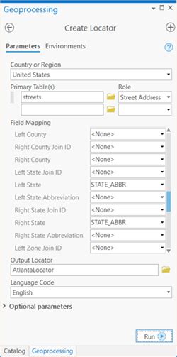 Create A LocatorArcGIS Pro Documentation