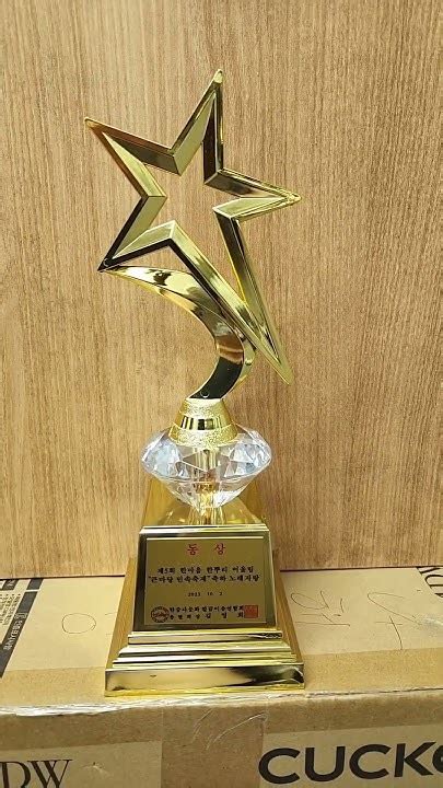 🌈나해성가수 한중다문화 노래자랑에서 수상상장트로피메달전자레인지침솥등푸짐한상품받음구로구민회관💜💙🎵🎶 2023년 10월 3일 Youtube