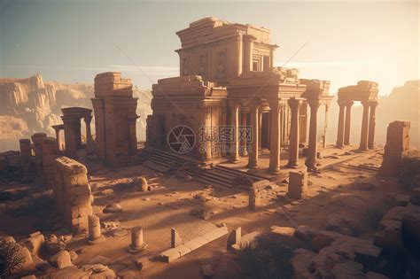 历史古代遗迹插画图片下载 正版图片600096718 摄图网