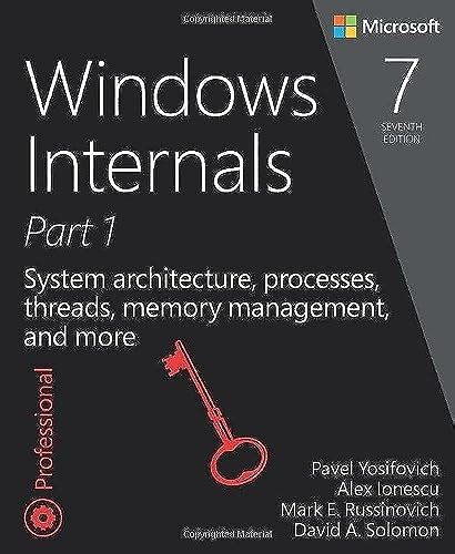 windows internals system architecture processes threads memory management