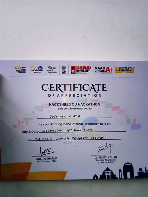 Successfully Coordinated The Hackshield Cu Hackathon It Was A Good