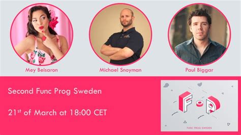 Magnus Sedlacek On Linkedin Funcprogsweden Functional Programming