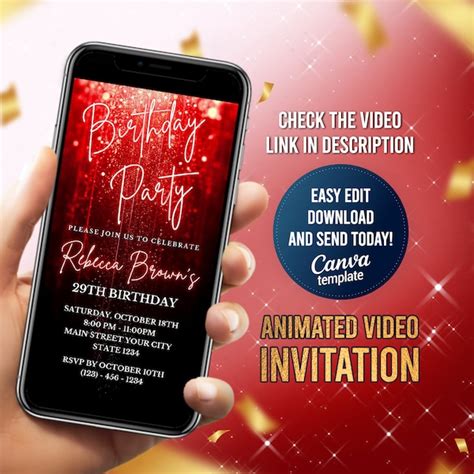 Sexy Invitation Etsy