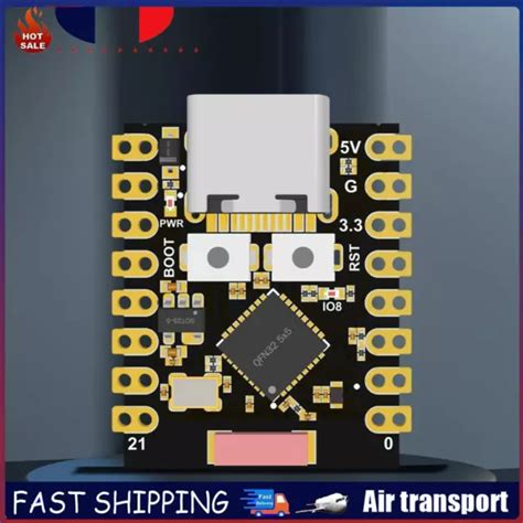 ESP32 C3 DEV BOARD 3 3 6V Power Supply ESP32 SuperMini Low Power Black