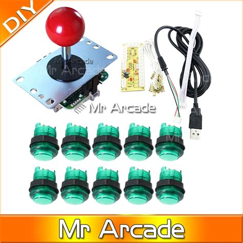 arcade joystick diy kit arcade usb controller handle sanwa joystick
