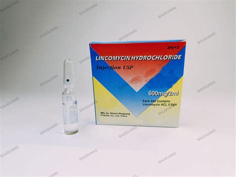 Lincomycin Hydrochloride Injcetion Shuguang