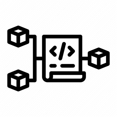 Smart Contract Blockchain Ledger Cryptocurrency Icon Download On Iconfinder