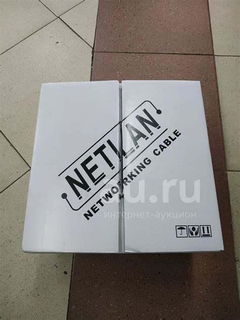 Кабель Netlan U Utp 4 пары Кат 5е 100МГц одножильный ССА омедненный алюминий внутренний