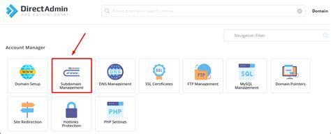 Cara Membuat Subdomain Pada Control Panel Directadmin Hostdataid