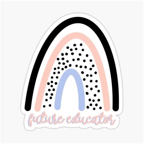 Future Educator Sticker For Sale By Calliefarley Redbubble