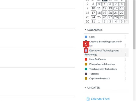 Calendar — How To Canvas