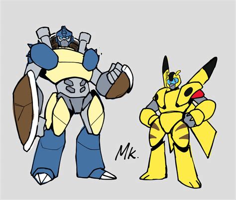 Transformers X Pokemon 1 By Mosquitoking On Deviantart