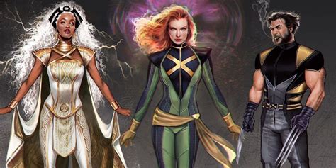 X Men Reimagined For The MCU In INCREDIBLE Fan Art Screen Rant